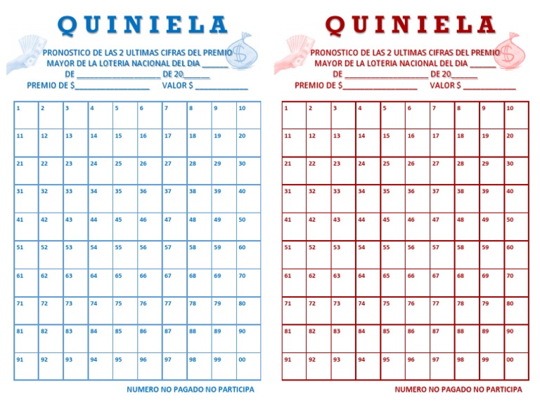 Quiniela PDF | PDF