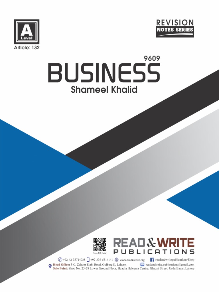 Business A Level Revision Notes Series A PDF | PDF | Franchising ...