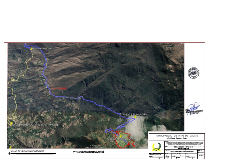 Plano de Botadero | PDF