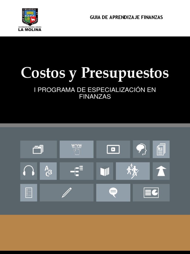Guia - Costos y Presupuestos I PDF | PDF | Costo | Contabilidad de costos