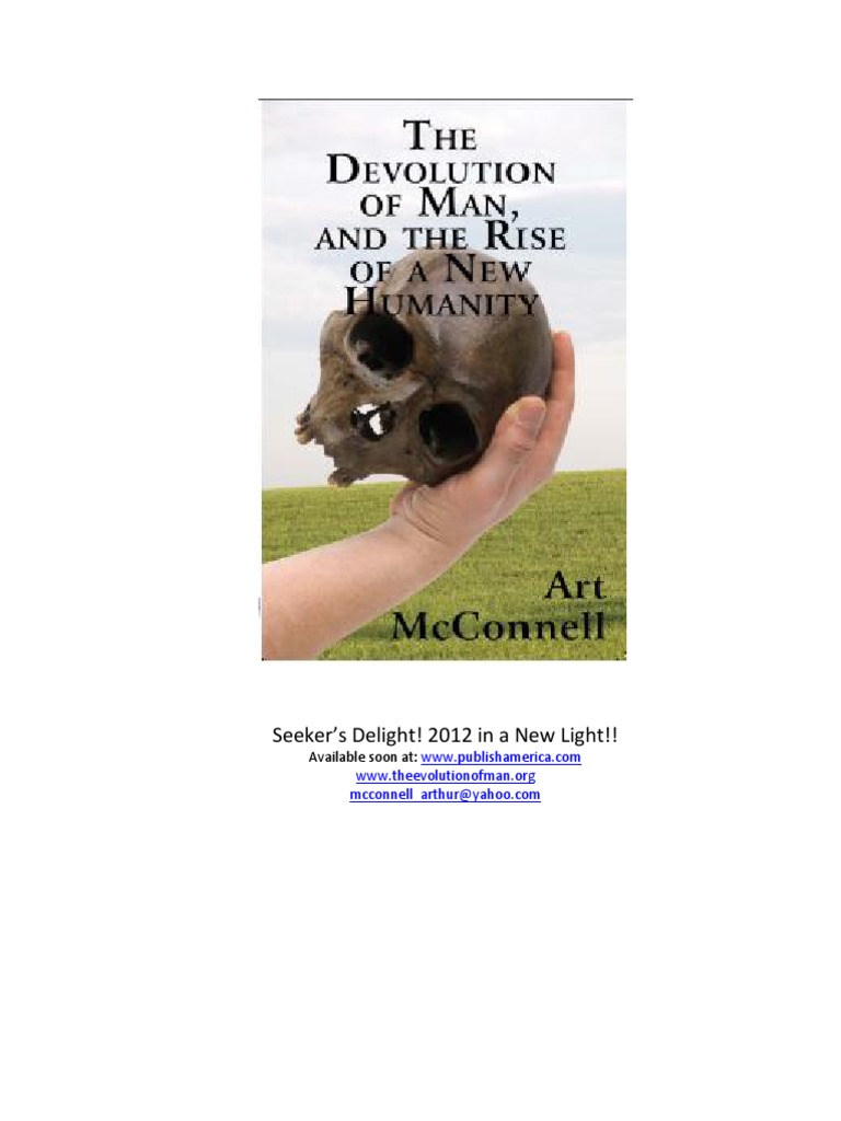 The Devolution of Man and The Rise of A New Humanity | PDF | Human ...