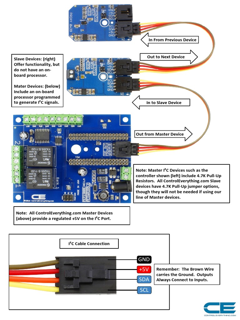 I2C Connection Diagram | PDF