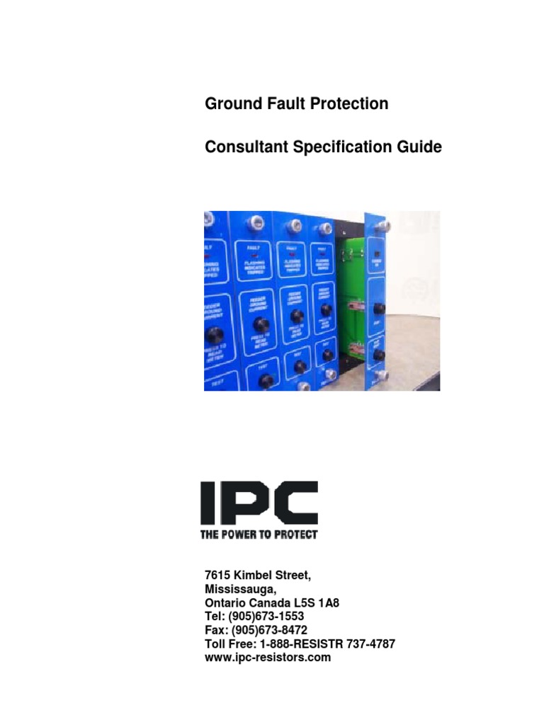 Ground Fault Protection#2 PDF | PDF | Relay | Switch
