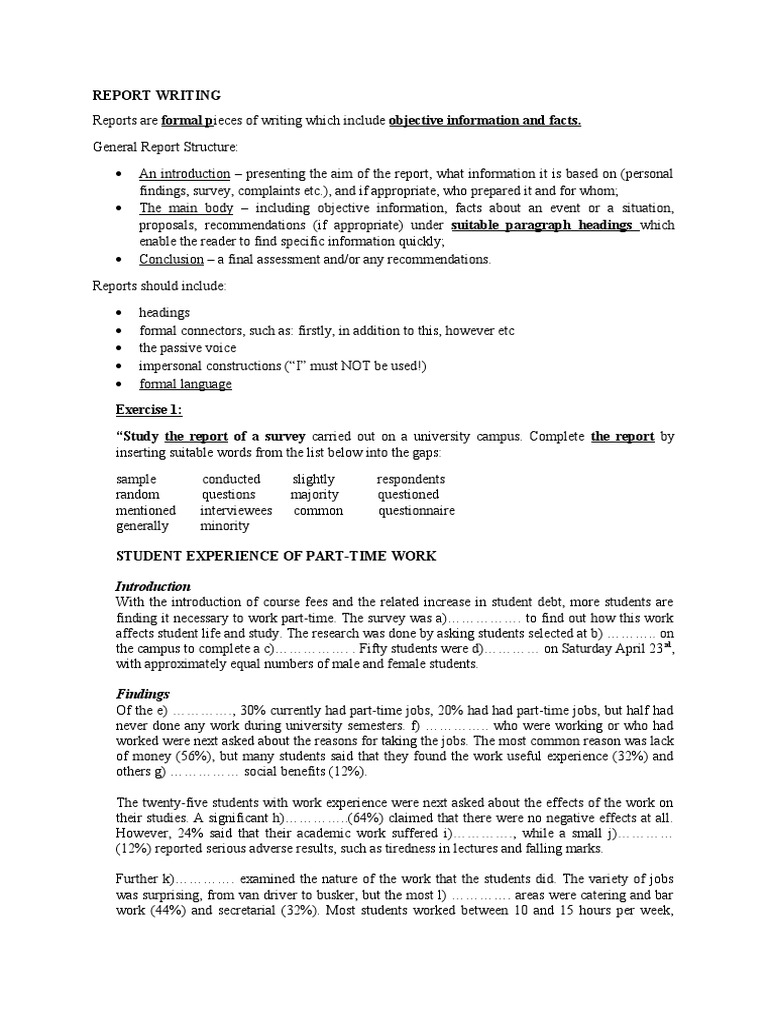 Essential Guide to Report Writing | PDF | Survey Methodology | Science