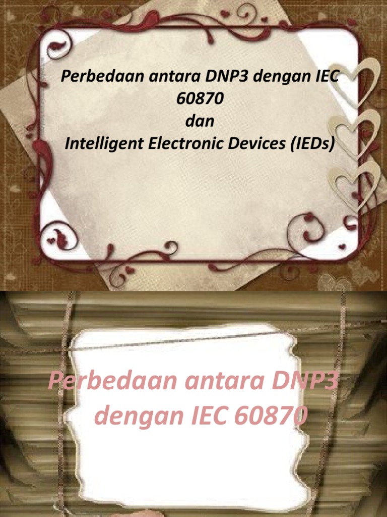 Perbedaan Antara DNP3 Dengan IEC 60870 Dan Intelligent Electronic ...