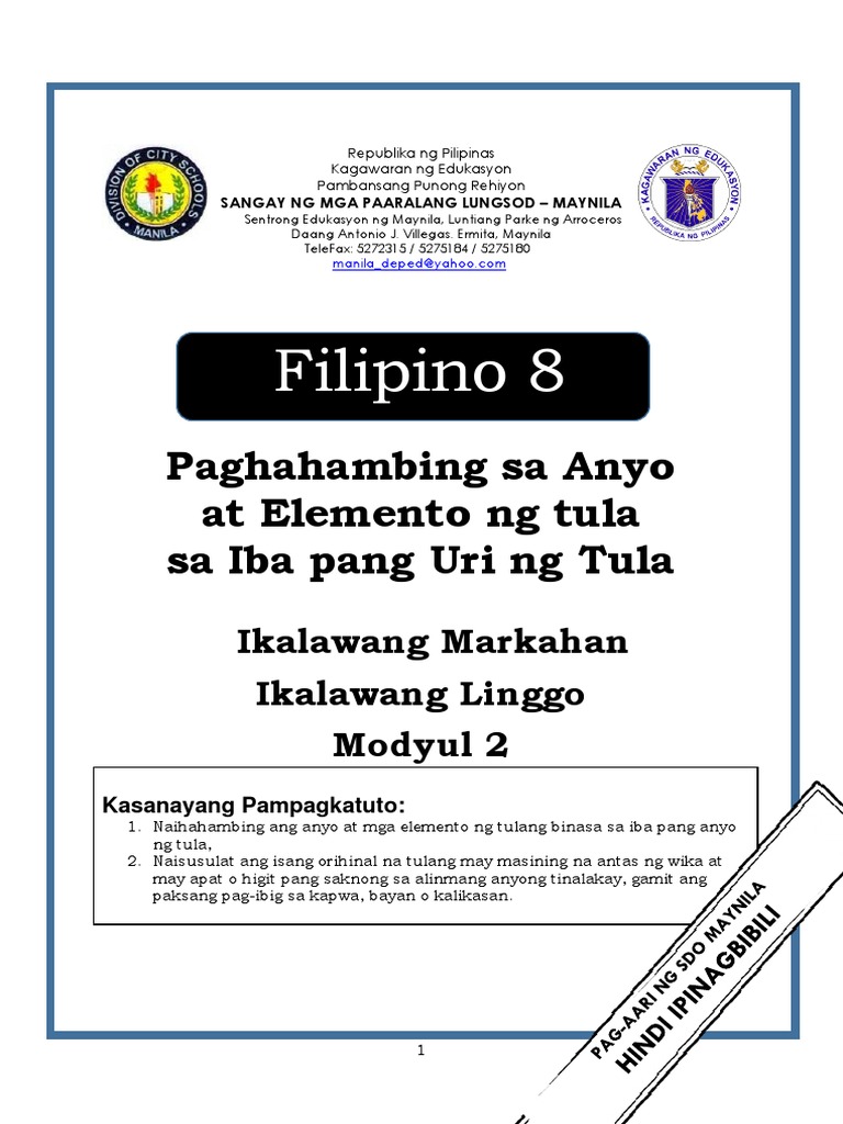 Module 2 Filipino | PDF
