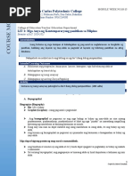 Fil.3 Module 3-4 Pagsulat NG Editoryal at Kulom Editoryal | PDF