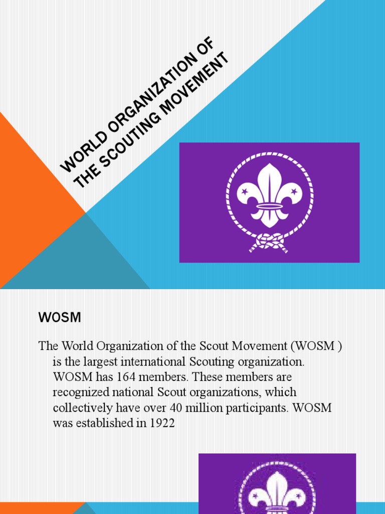 World Organization of The Scouting Movement | PDF | Scouting | Youth ...
