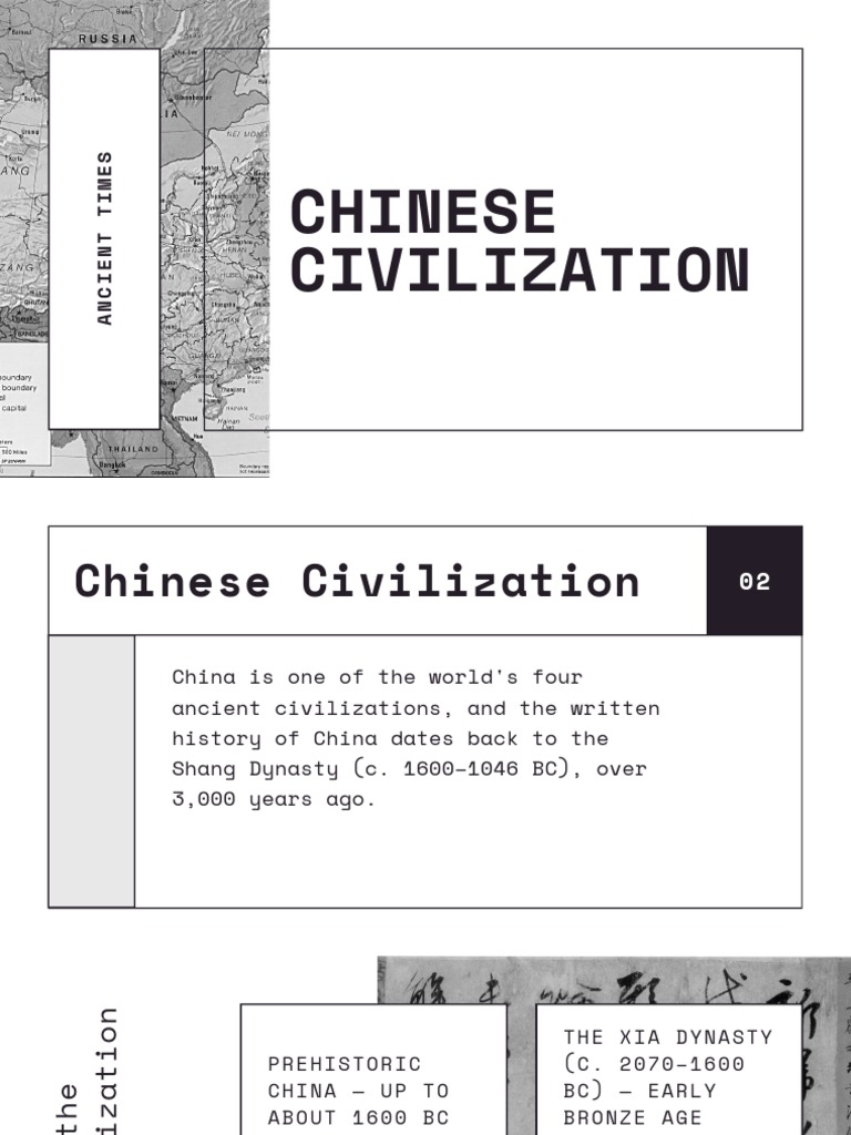 Overview of Ancient Chinese Civilization | PDF | History Of China | China