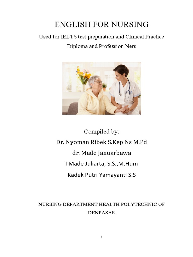 English For Nurse 2019 | PDF | Noun | Verb