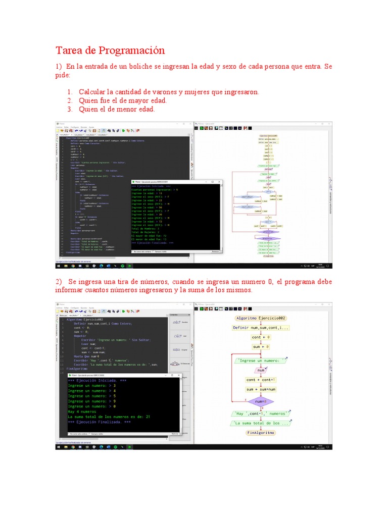 Tarea de Programación | PDF