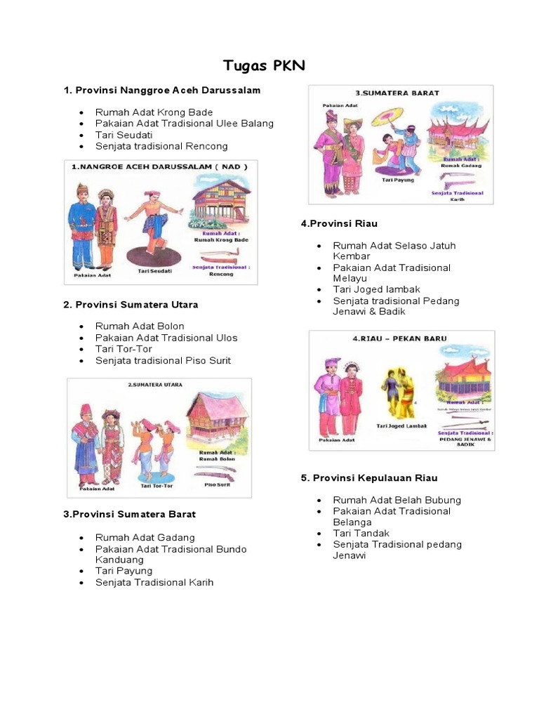 Tugas PKN Provinsi | PDF