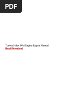 Toyota Engine 2KD-FTV Repair Manual | PDF | Business | Computers