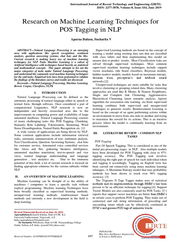 research-on-machine-learning-techniques-for-pos-tagging-in-nlp-pdf