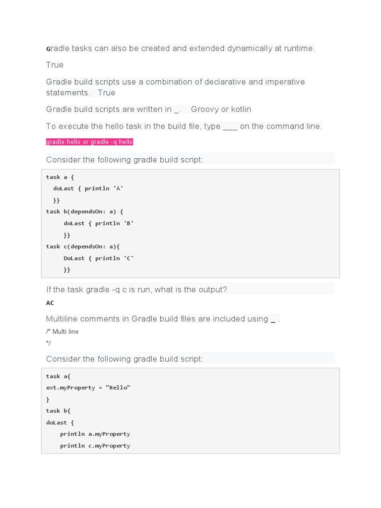 Gradle Hello or Gradle - Q Hello | PDF | Java (Programming Language) | Unix Software