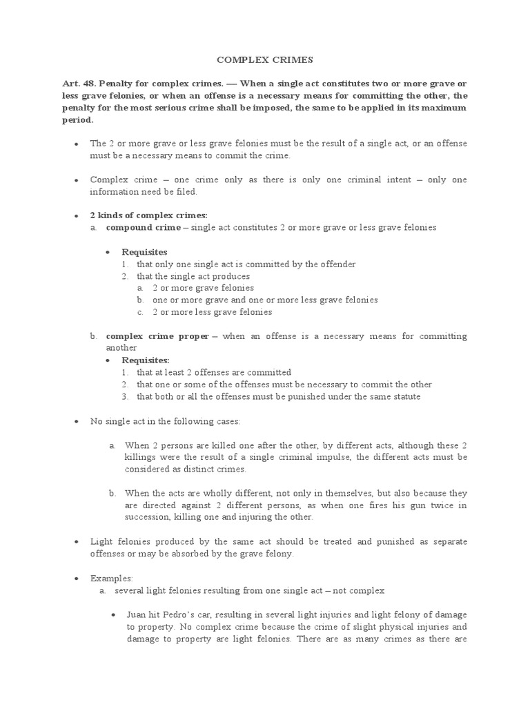 Complex Crimes | PDF | Arson | Crime & Violence