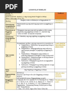 2 f2f Gonzales Lesson Plan | PDF