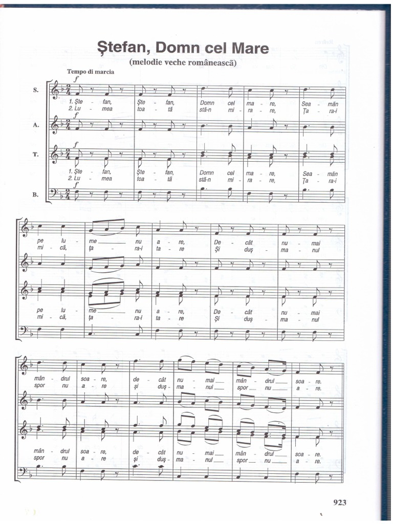 Stefan, Domn Cel Mare PDF | PDF