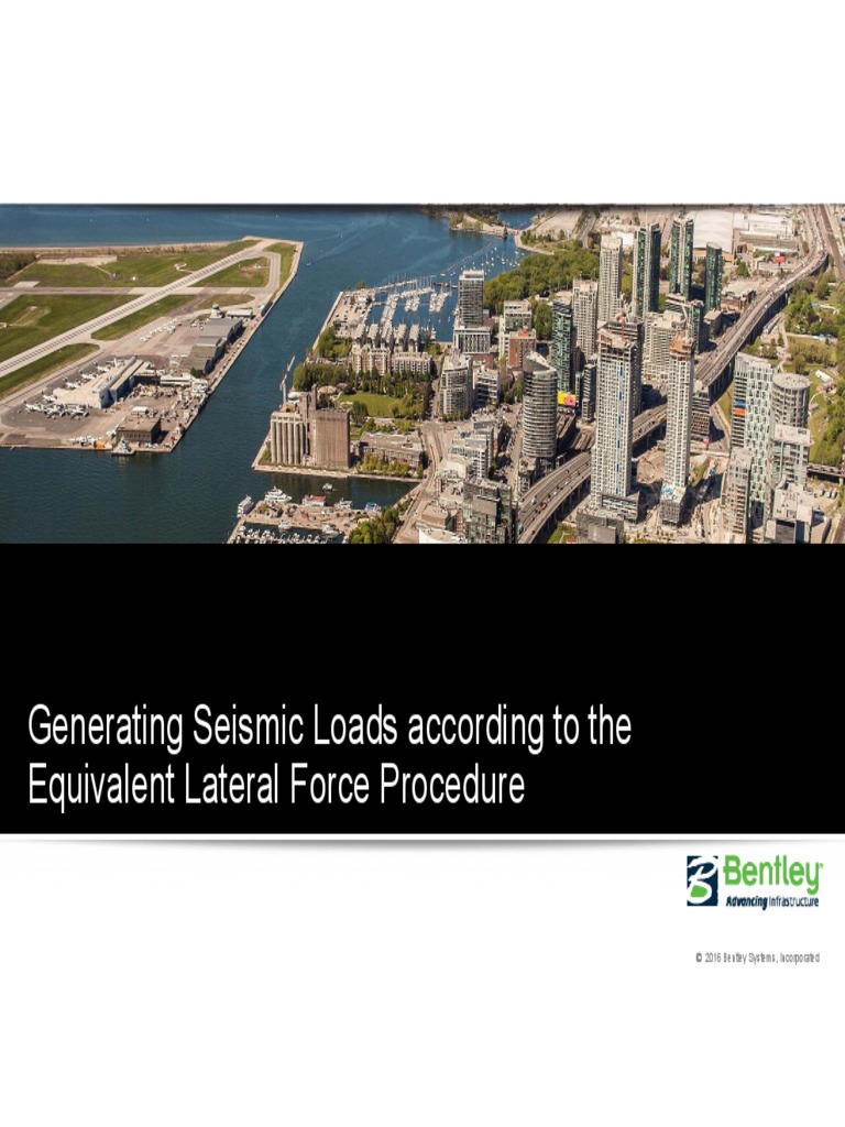 Generating Seismic Loads According To The Equivalent Lateral Force ...