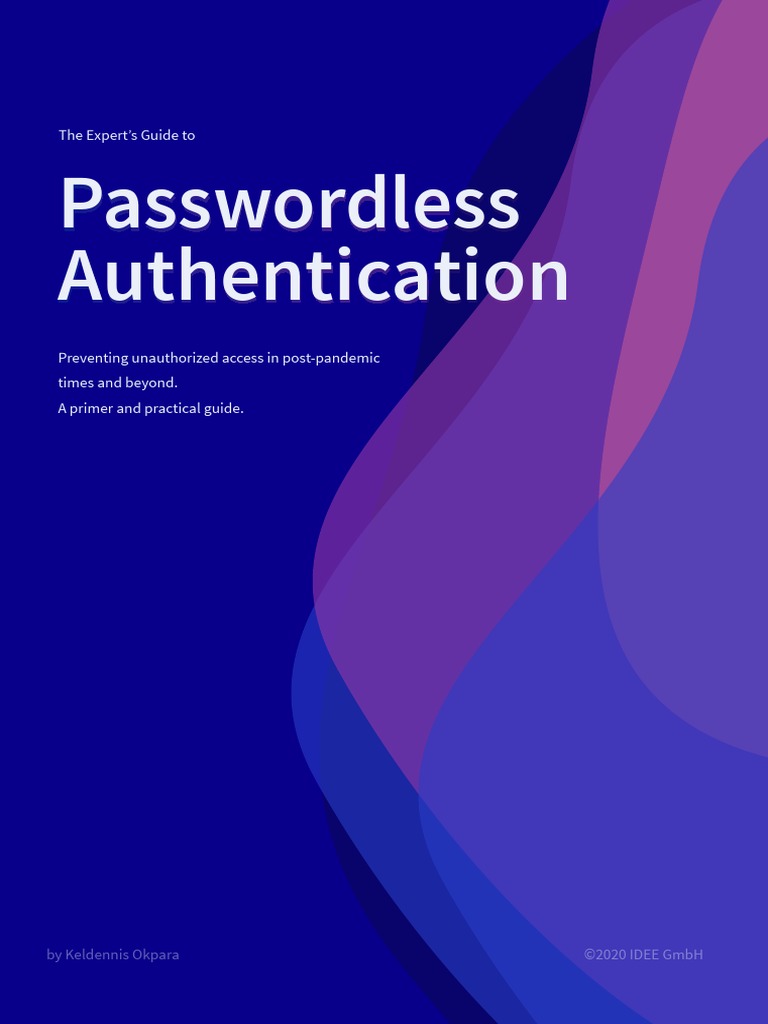 Passwordless Authentication | PDF | Authentication | Password