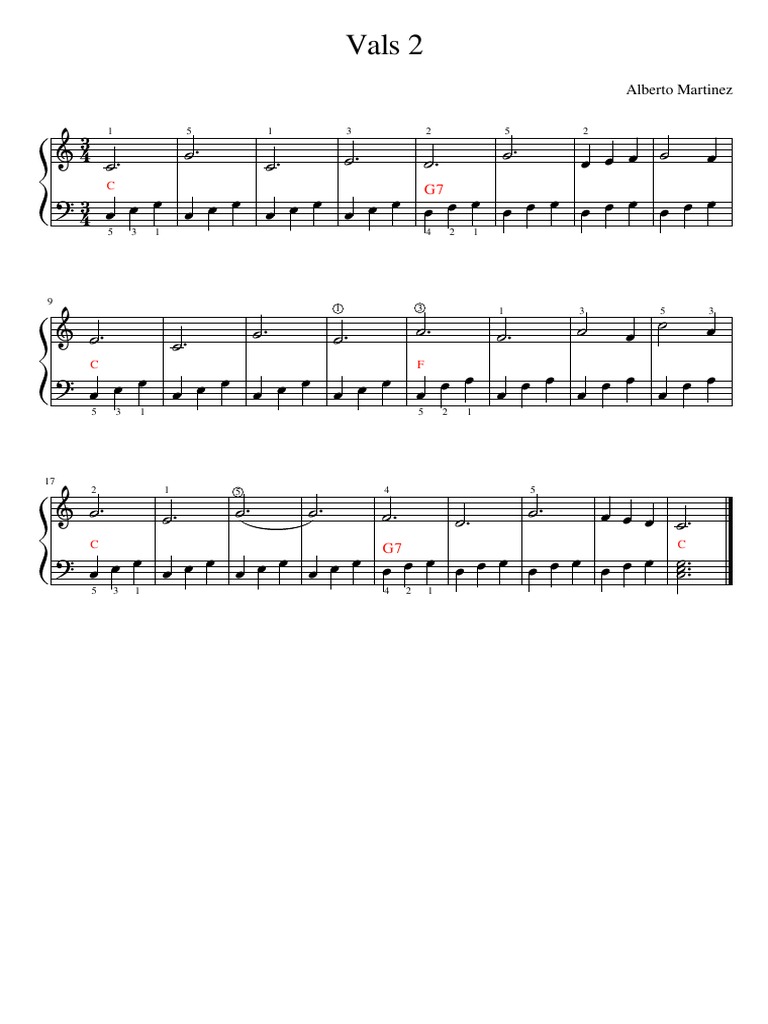Vals 2 | PDF