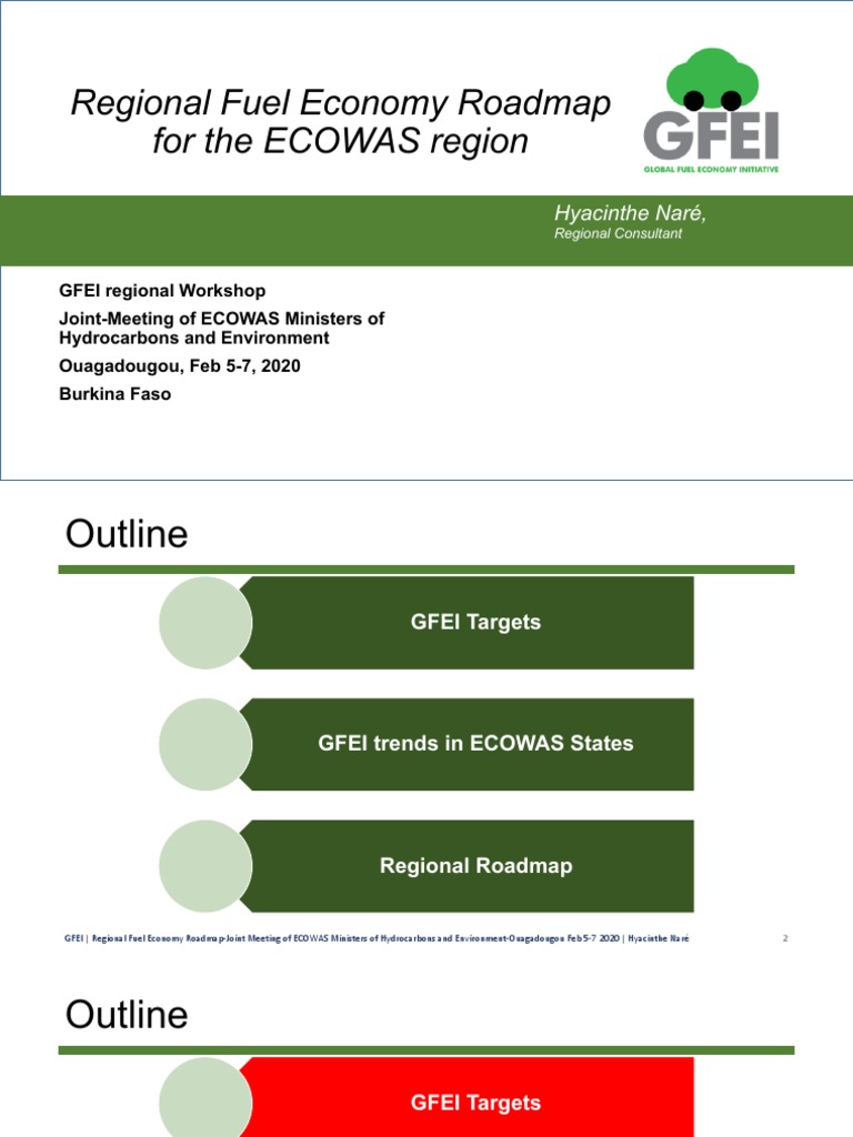 Presentation GFEI - Regional Roadmap Gambia | PDF | Economic Community ...