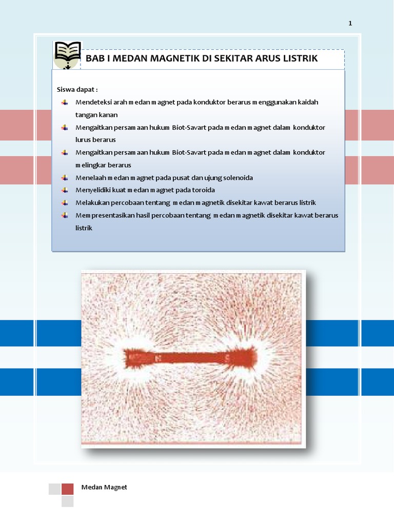 Bahan Ajar Medan Magnet PDF | PDF