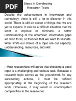 Grade 12 Research Project Template | PDF | Qualitative Research ...