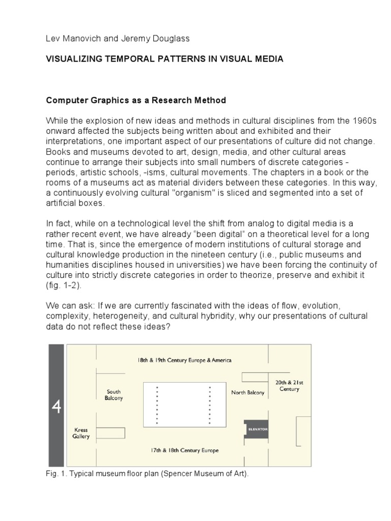 Visualizing Temporal Patterns In Visual Media Pdf Visualization