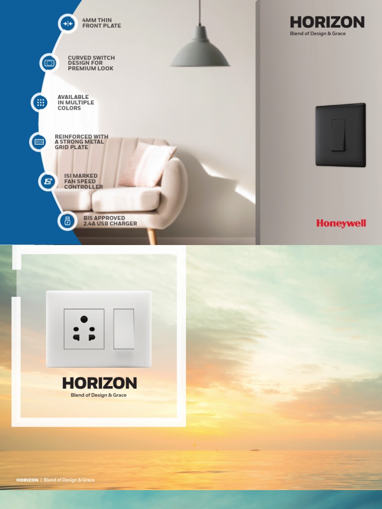 Horizon: A Premium Switch and Wiring Device Range That Combines Stylish ...