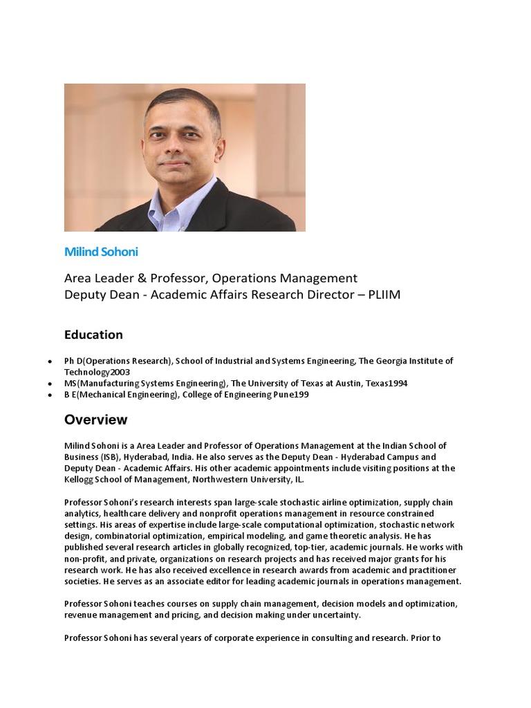 Faculty Profile | PDF