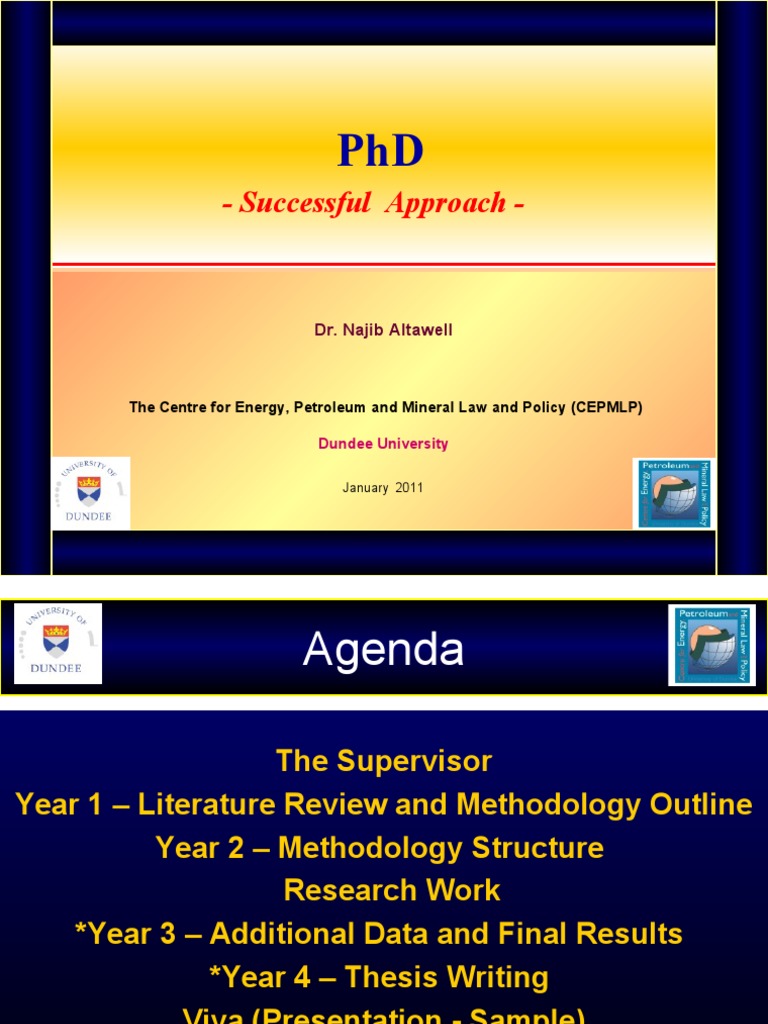 PHD Successful Approach | Download Free PDF | Thesis | Doctoral Degrees