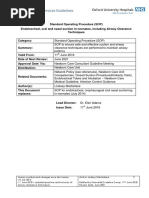 Infection Control Audit Checklist For OT | PDF | Sterilization ...