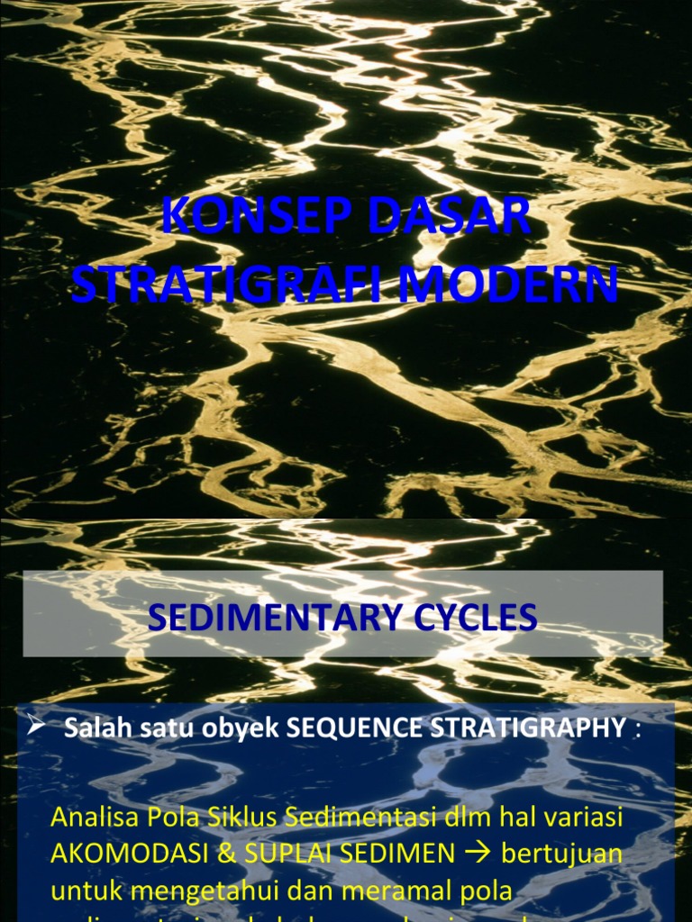 4.konsep Dasar Stratigrafi Modern | PDF