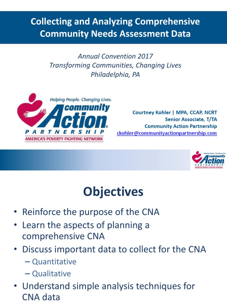 Collecting Analyzing Comprehensive CNA Data - Courtney Kohler | PDF ...