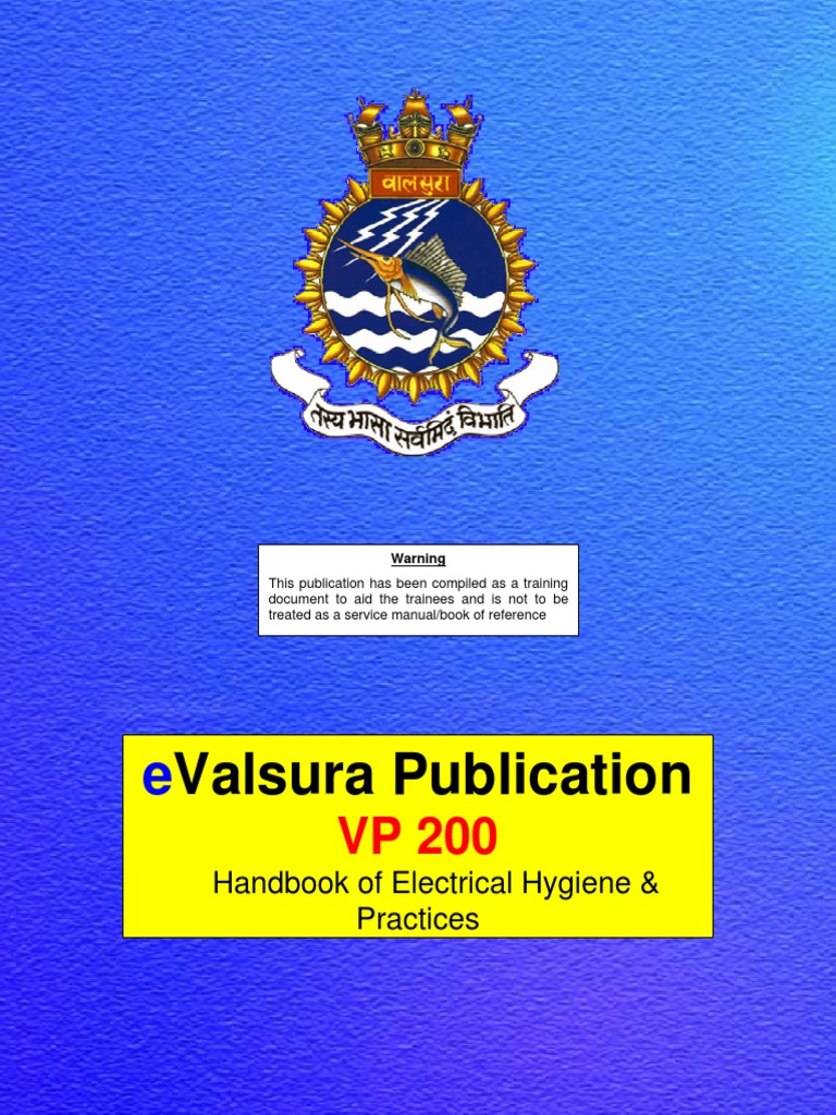 VP 200 - Handbook of Electrical Hygiene & Practices | PDF ...