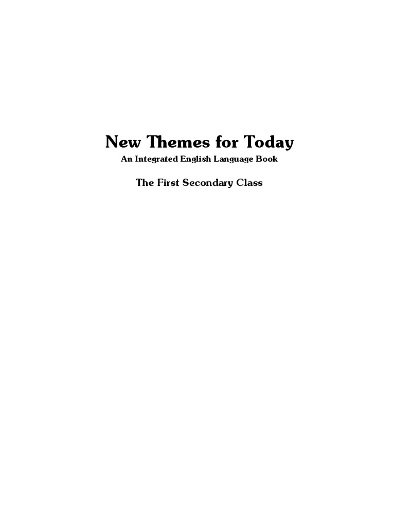 New Themes For Today Grade 10 Student Book | PDF | Climate Change ...