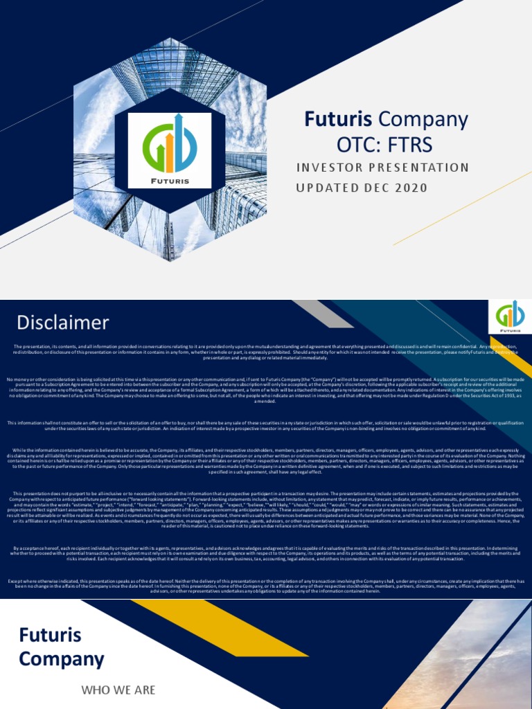 Investor Insights: Futuris Company | PDF | Human Resources | Mergers And Acquisitions