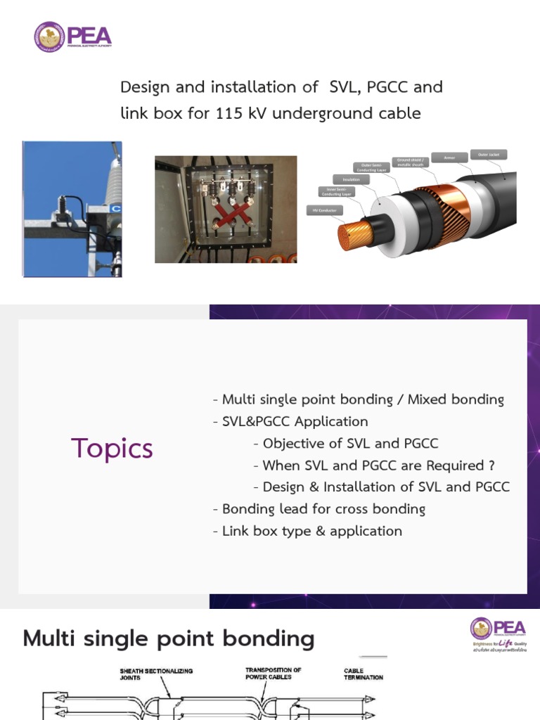Design and Installation of SVL, PGCC and Link Box | PDF | Coaxial Cable ...