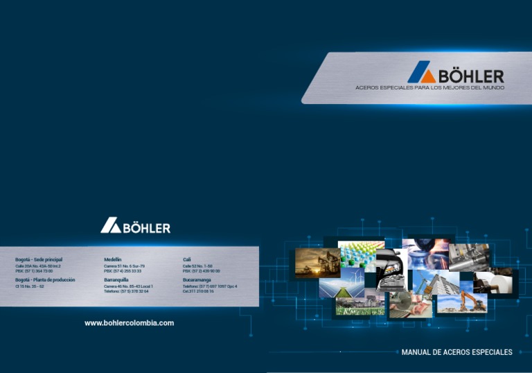 Portada Manual de Aceros - Bohler | PDF