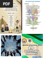 Investiture Script | PDF | Scouting