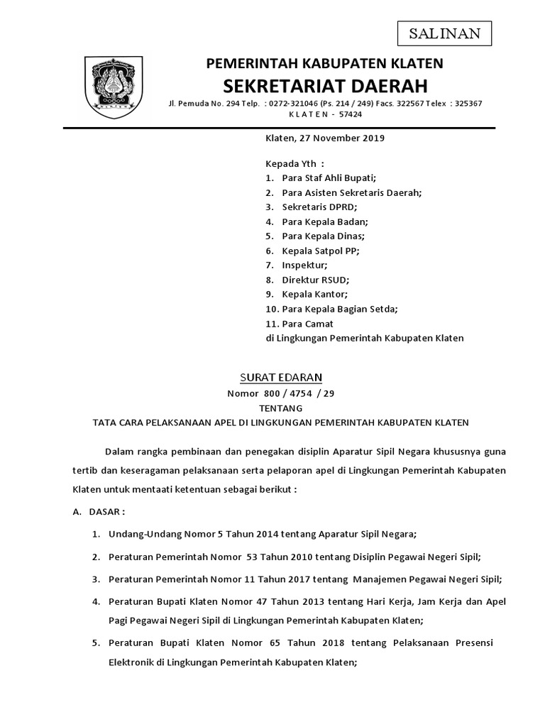 Tata-Cara-Apel Pagi | PDF