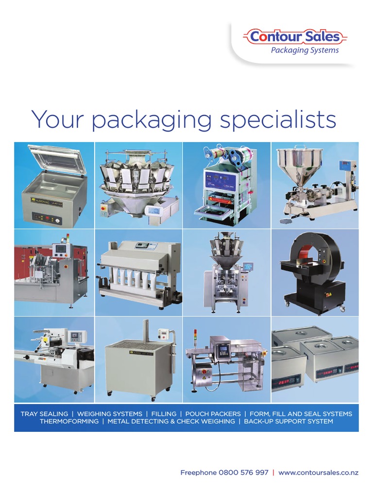Your Packaging Specialists: C Ntour Sales | PDF | Gases | Foods