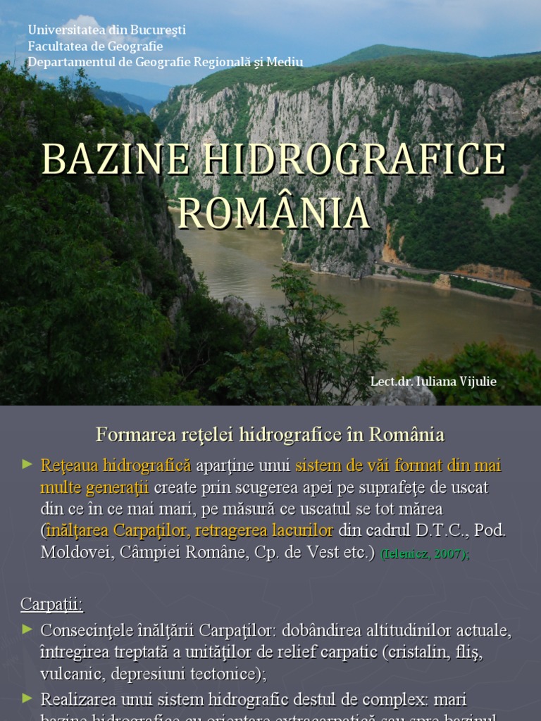 Curs 4 5 Bazine Hidro Romania | PDF