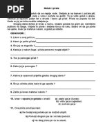 GLAGOLI Radnja, Stanje, Zbivanje | PDF