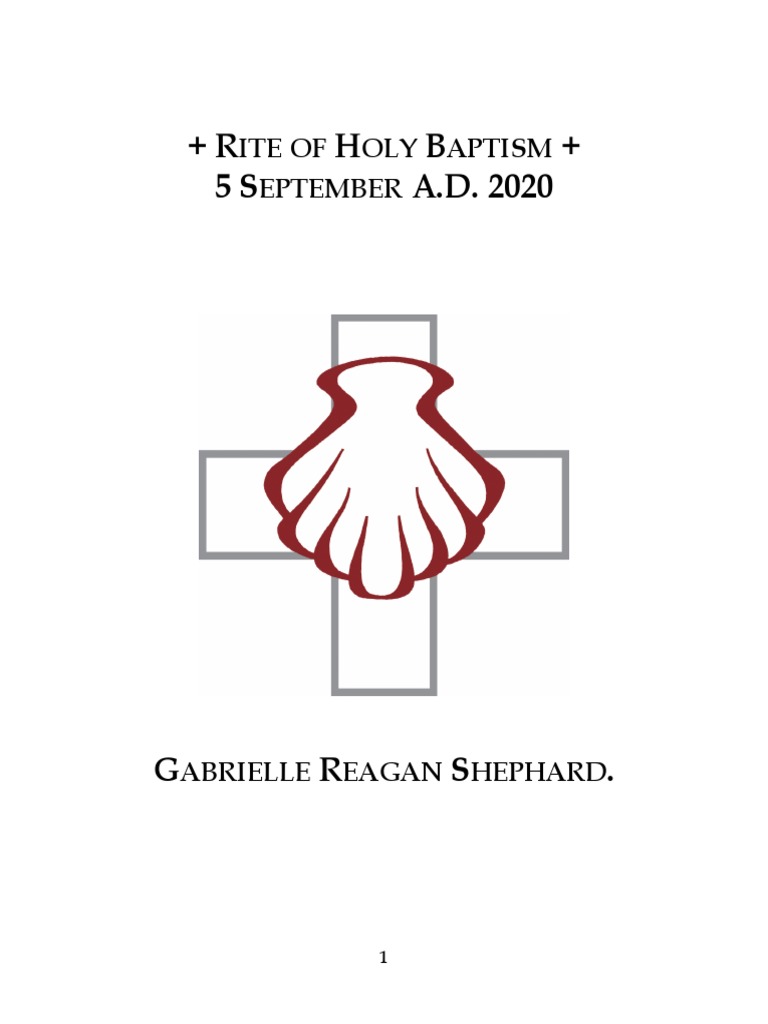 Baptismal Rite PDF | PDF | Baptism | God The Father