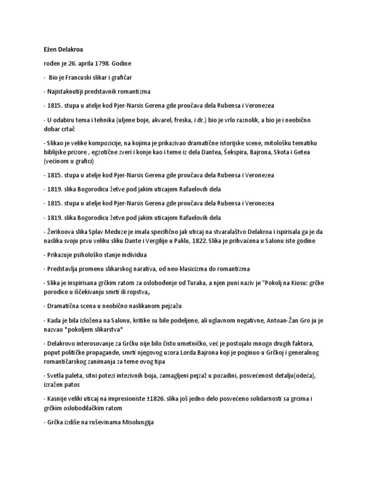 Ežen Delakroa | PDF