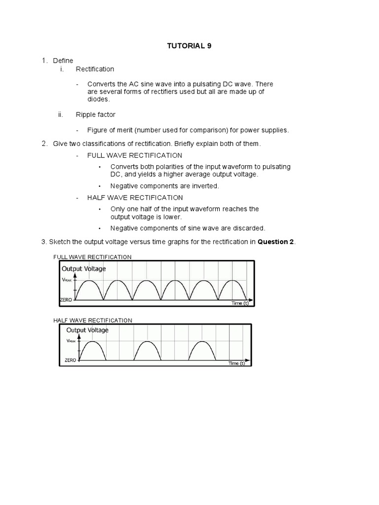 Phy340 Tutorial 9 | PDF | Science & Mathematics