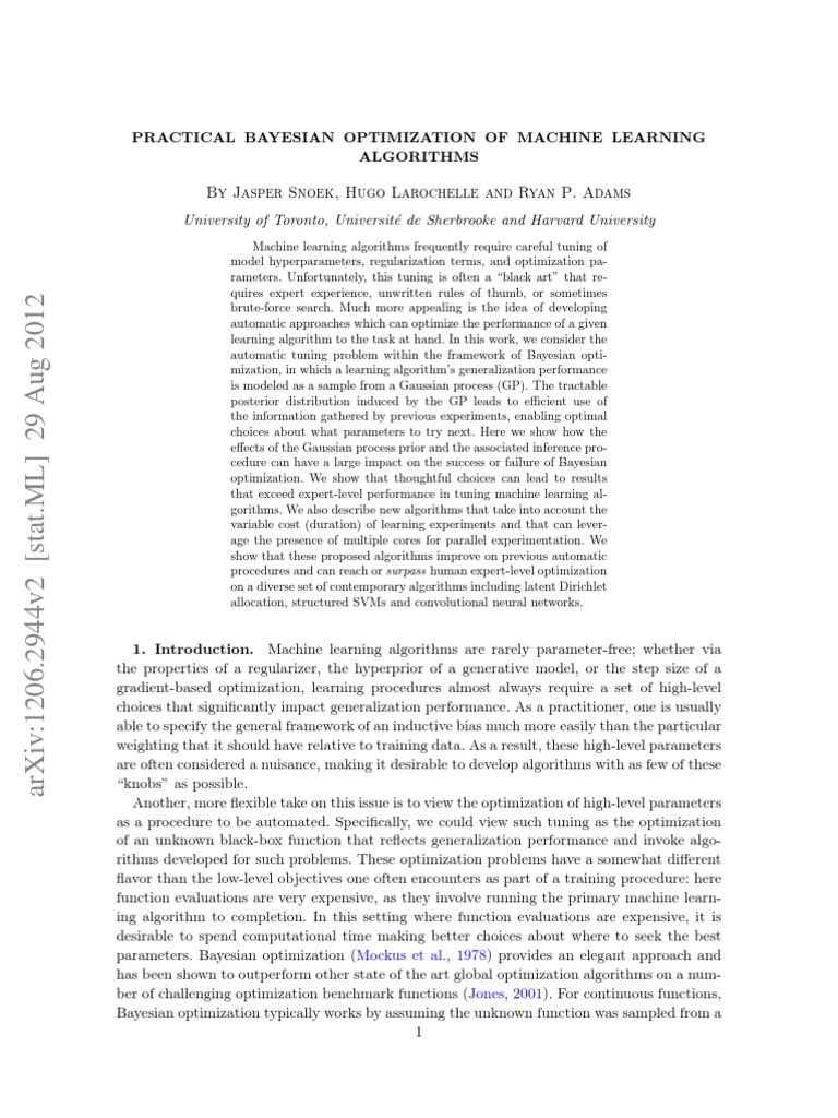 1206 2944 Pdf Pdf Mathematical Optimization Support Vector Machine