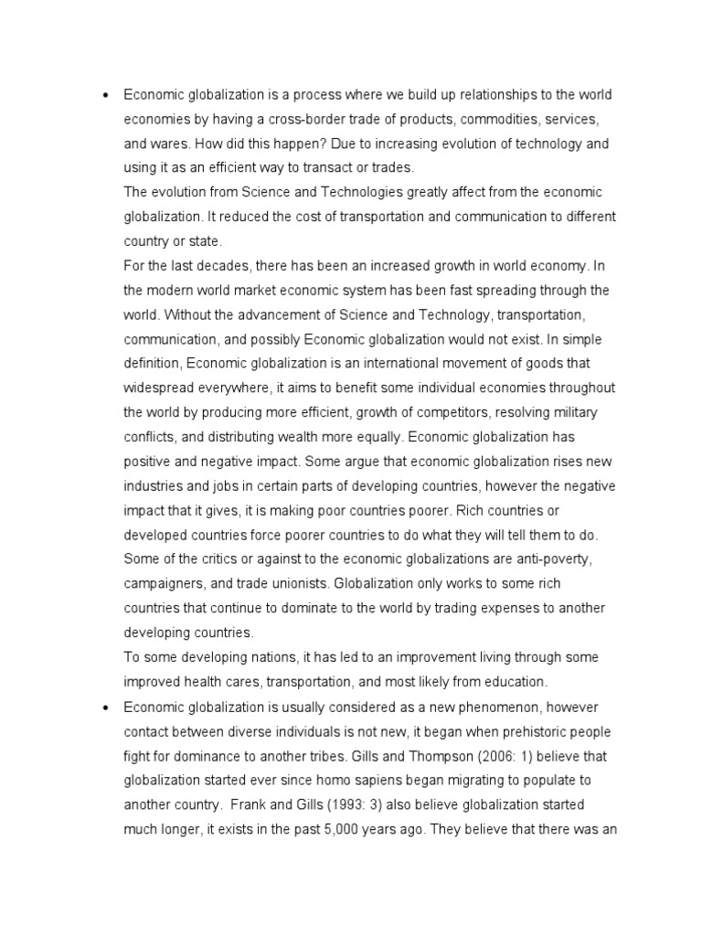 02 Worksheet 1 TCW | PDF | Economic Globalization | Globalization